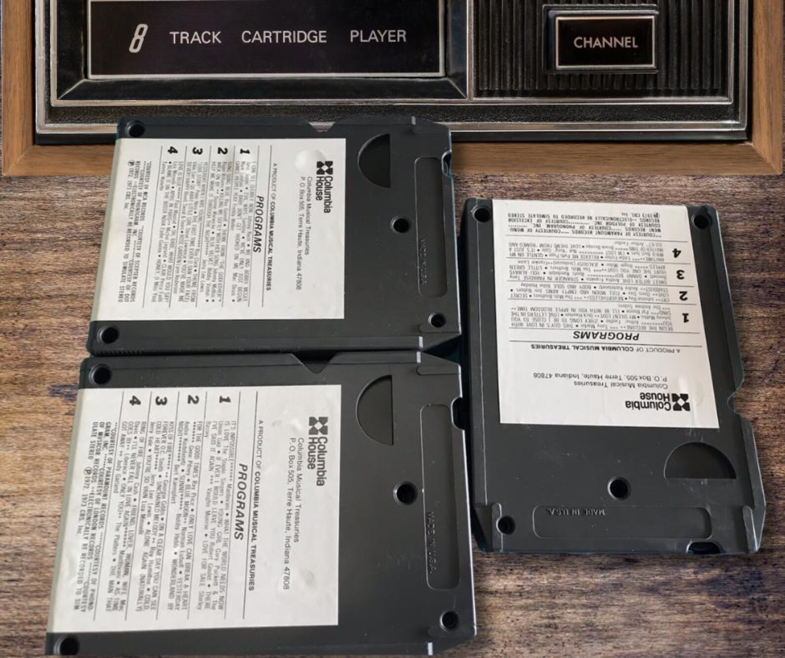 1970's 8 Track Set, the Great Love Songs of Our Time, Columbia House ...