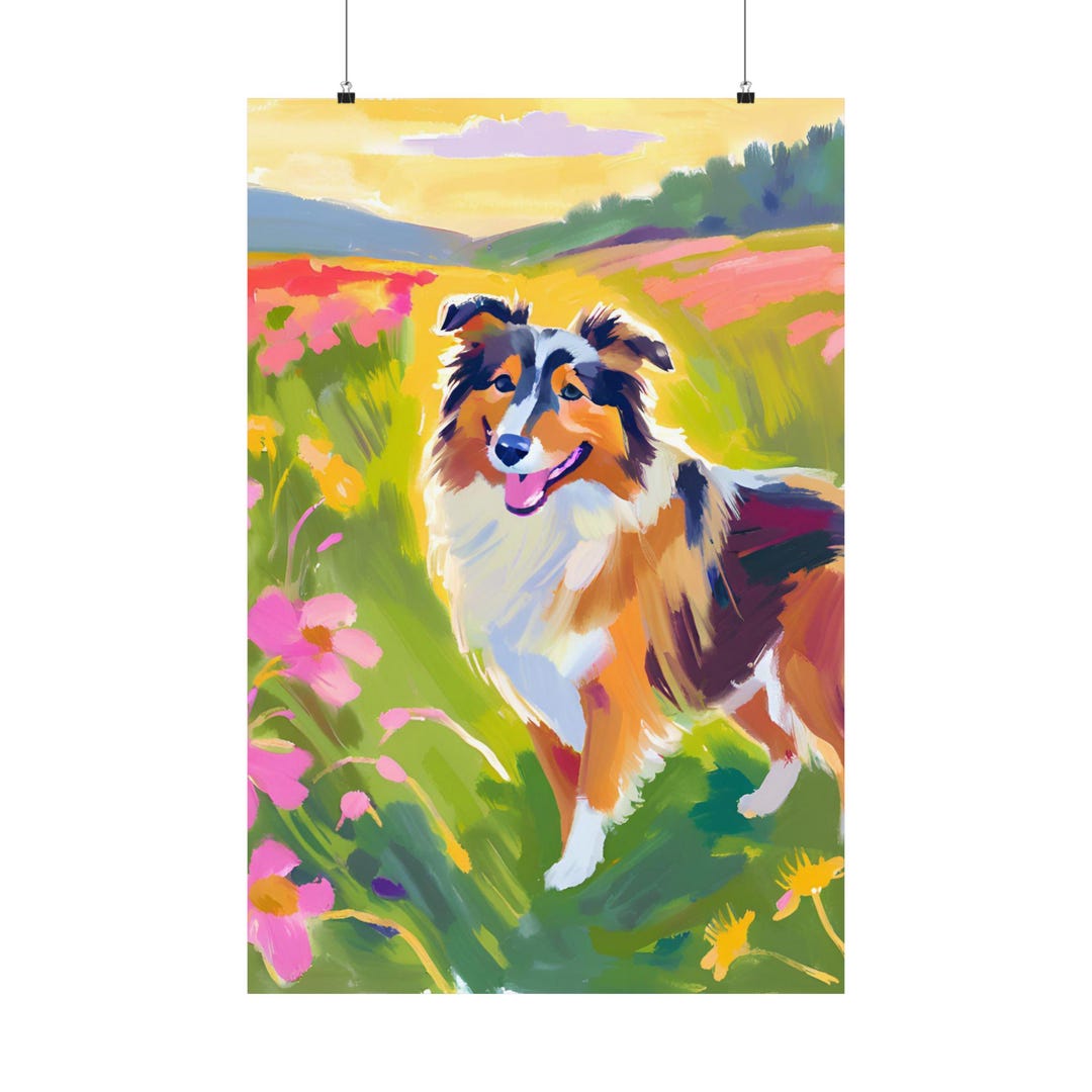 Sheltie Posters, Shetland Sheepdog Posters, Collie Posters, Shetland ...