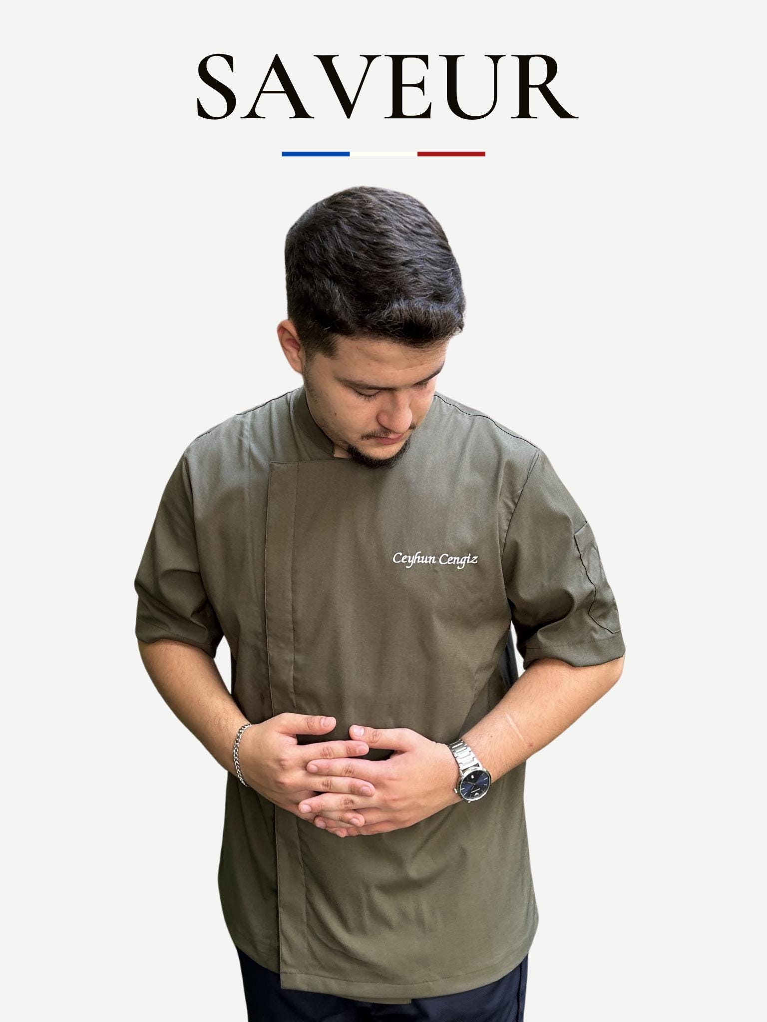 Personalized Chef Coat Logo Name Chef Jacket for Man and Women ...