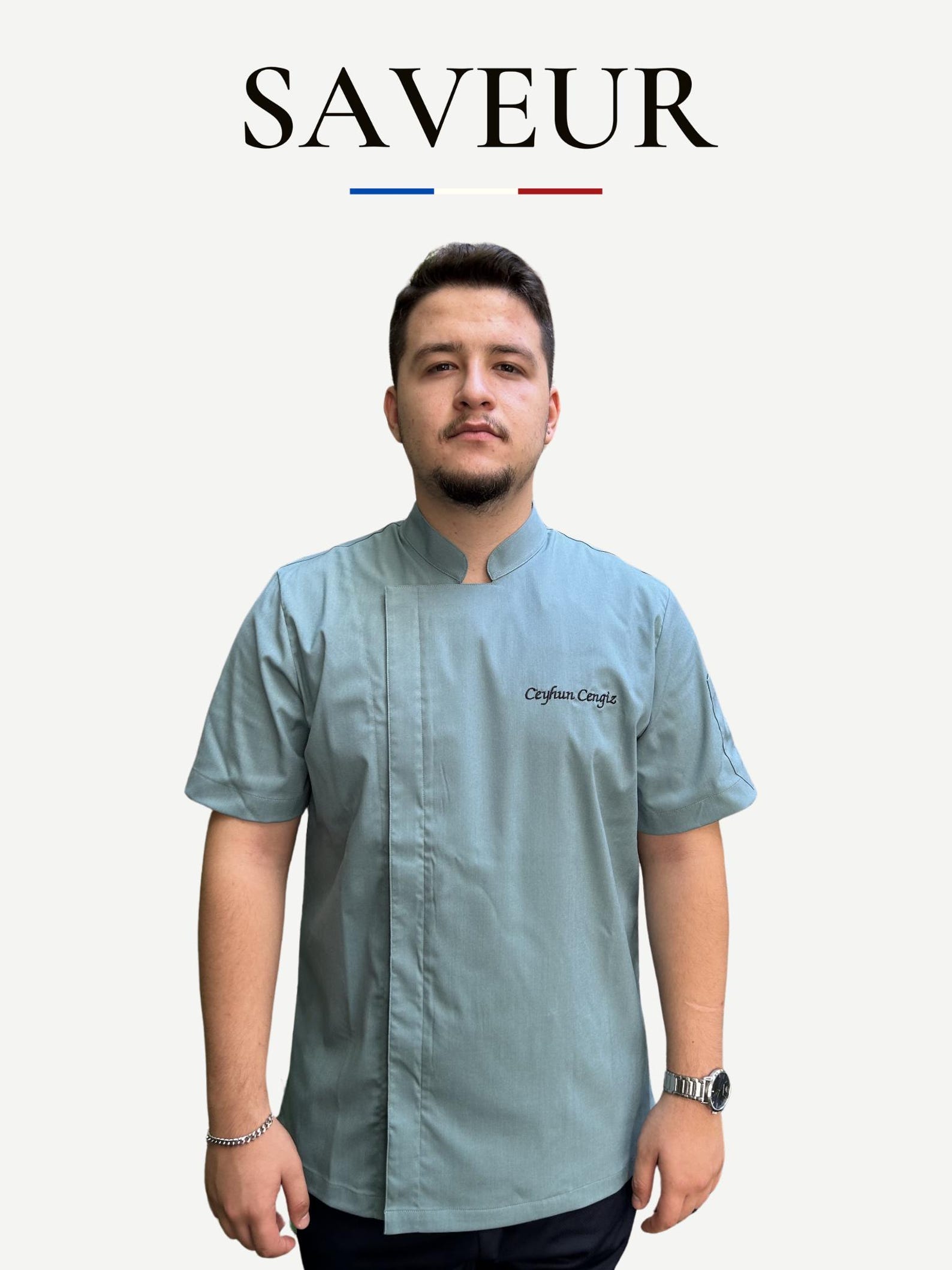 Personalized Chef Coat Logo Name Chef Jacket for Man and Women ...