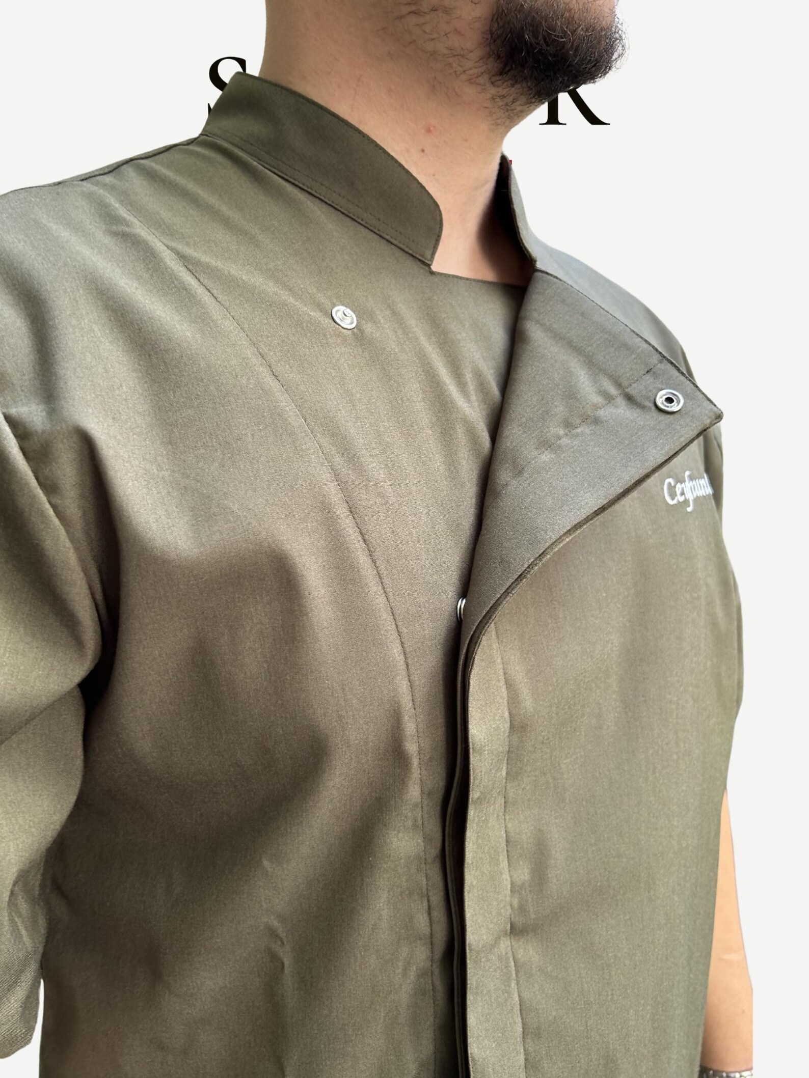 Personalized Chef Coat Logo Name Chef Jacket for Man and Women ...