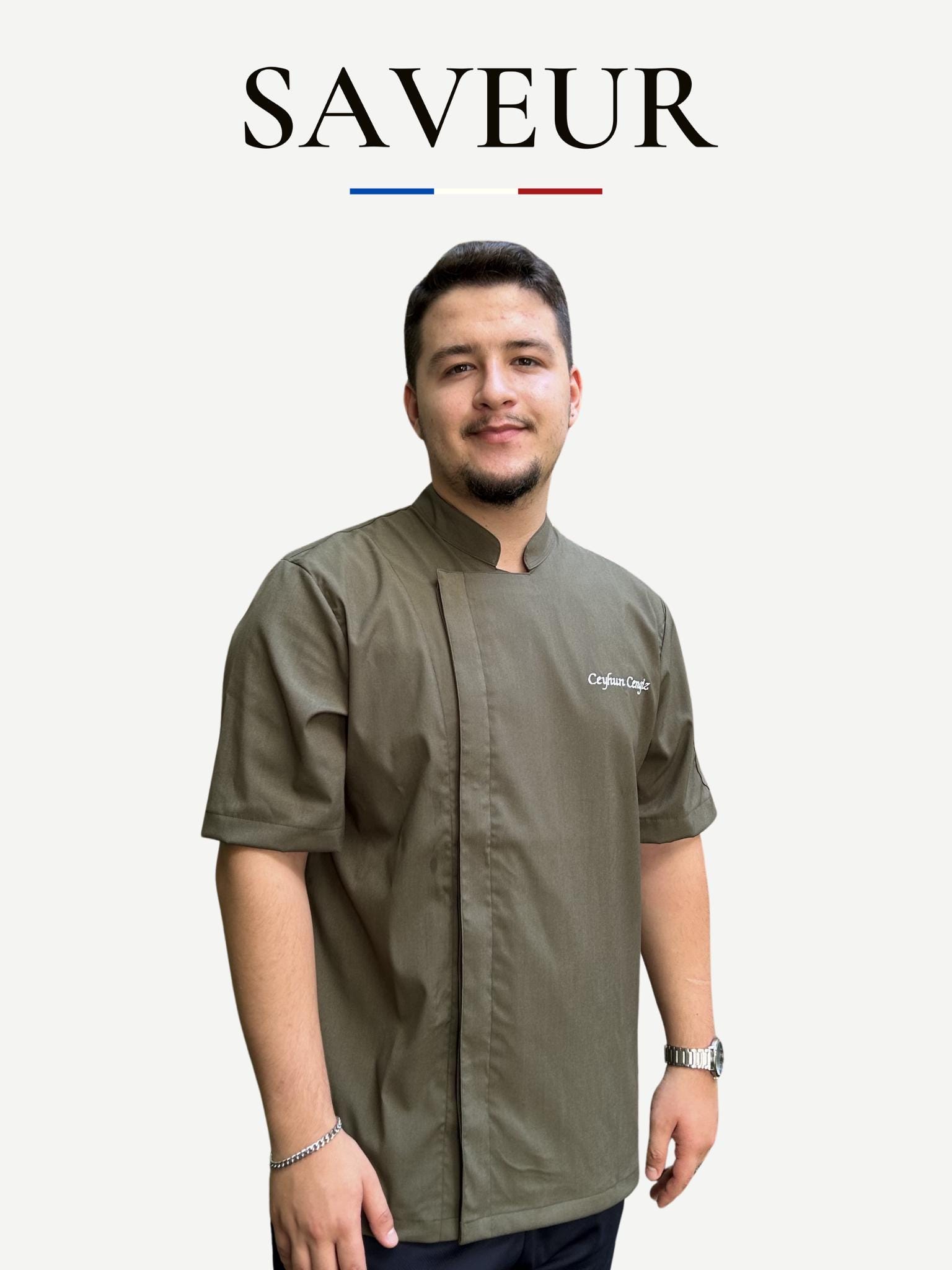 Personalized Chef Coat Logo Name Chef Jacket for Man and Women ...