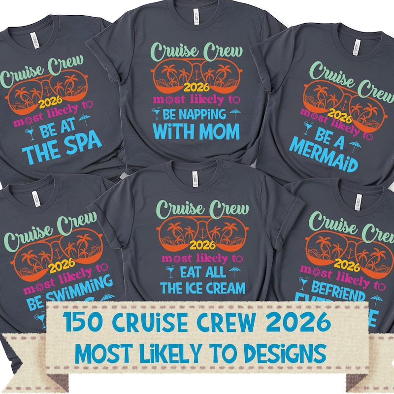 Cruise Crew 2026 Dtf - Etsy
