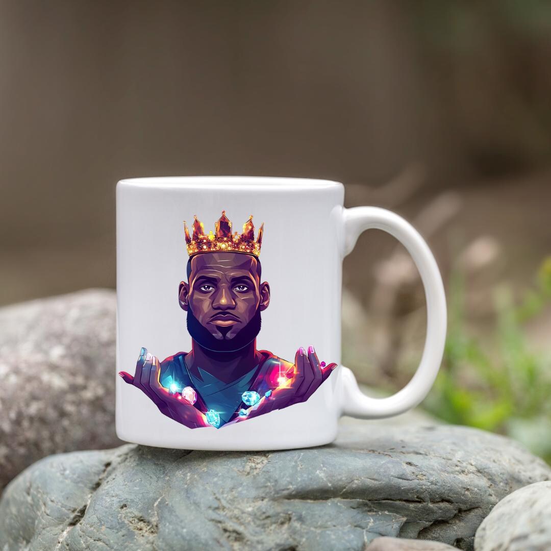 Lebron James Basketball Legend, Basketball-themed Digital Sticker ...