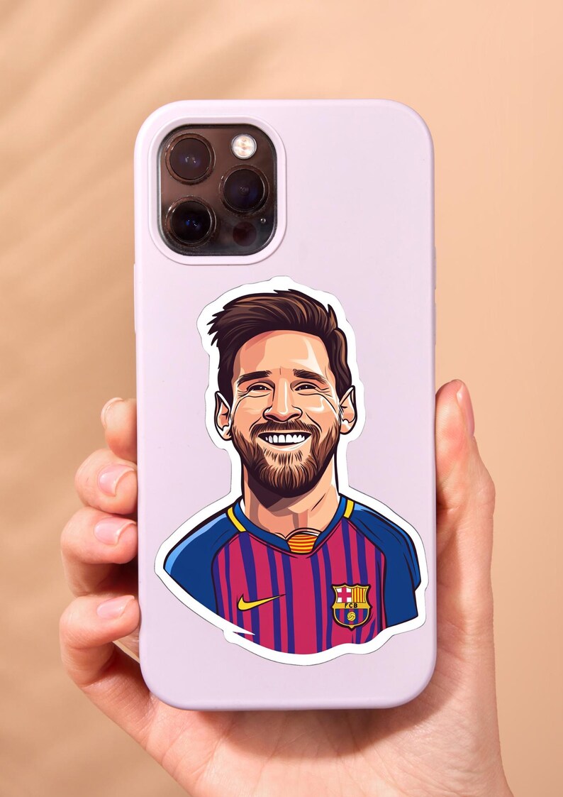 Lionel Messi Football Legend, Football-themed Digital Sticker, Football ...