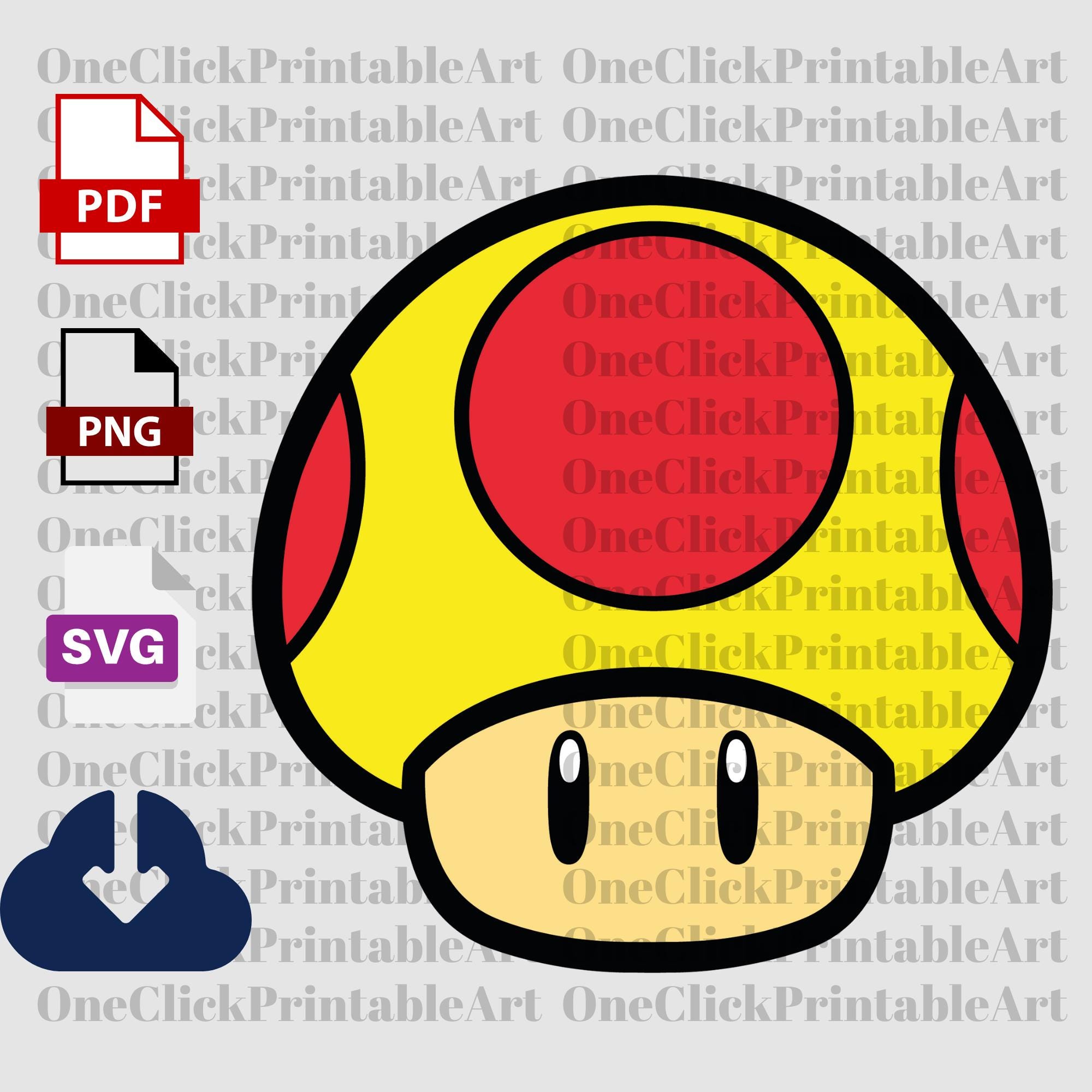 Super Mario Bros Vector Pack, Mario Cut Files, Mario Clipart, Super ...