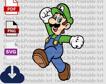 Super Mario Bros Vector Pack, Mario Cut Files, Mario Clipart, Super ...