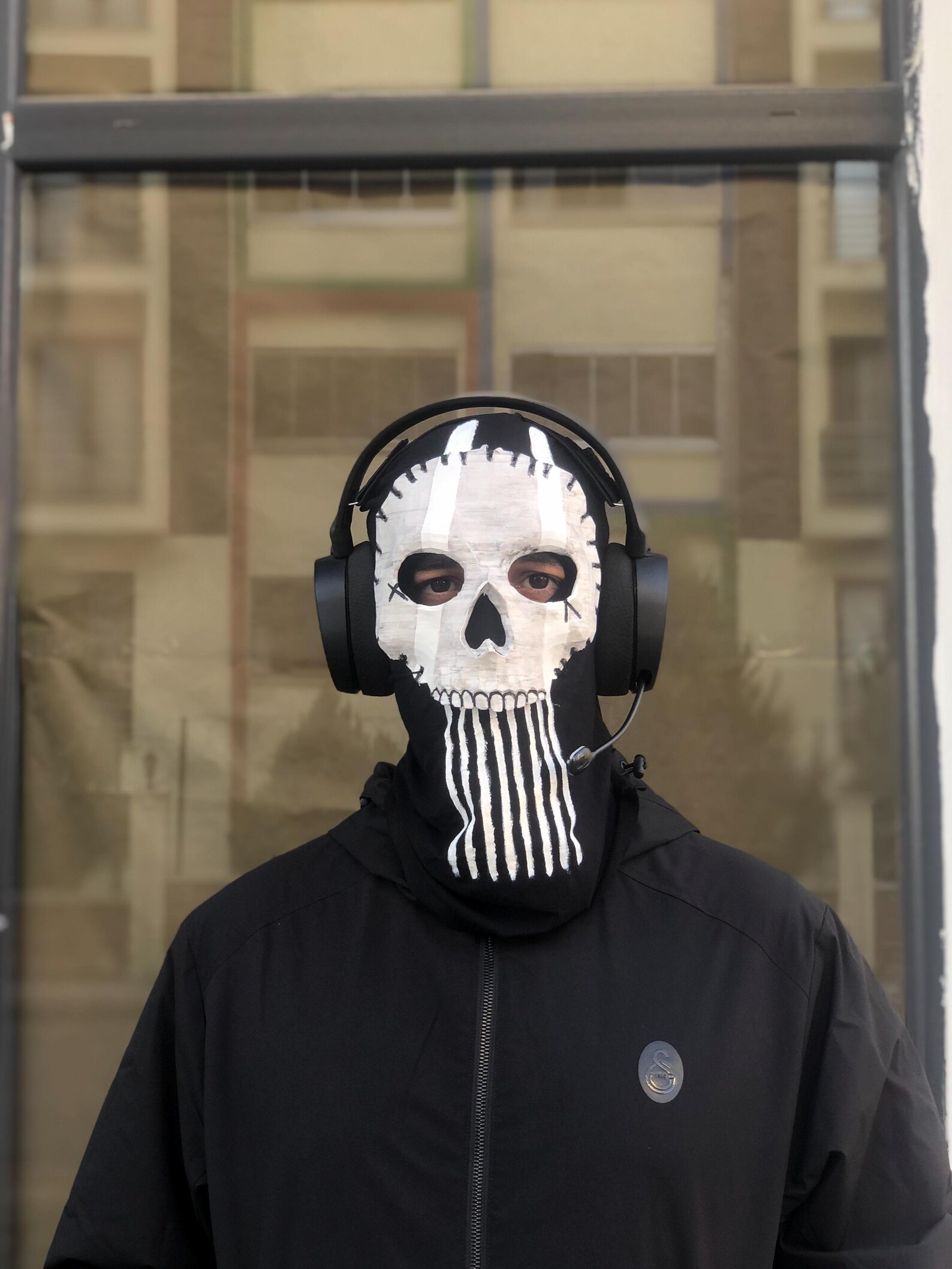 Ghost Mask Desert Cosplay-airsoft Tactical Skull-halloween Cosplay - Etsy