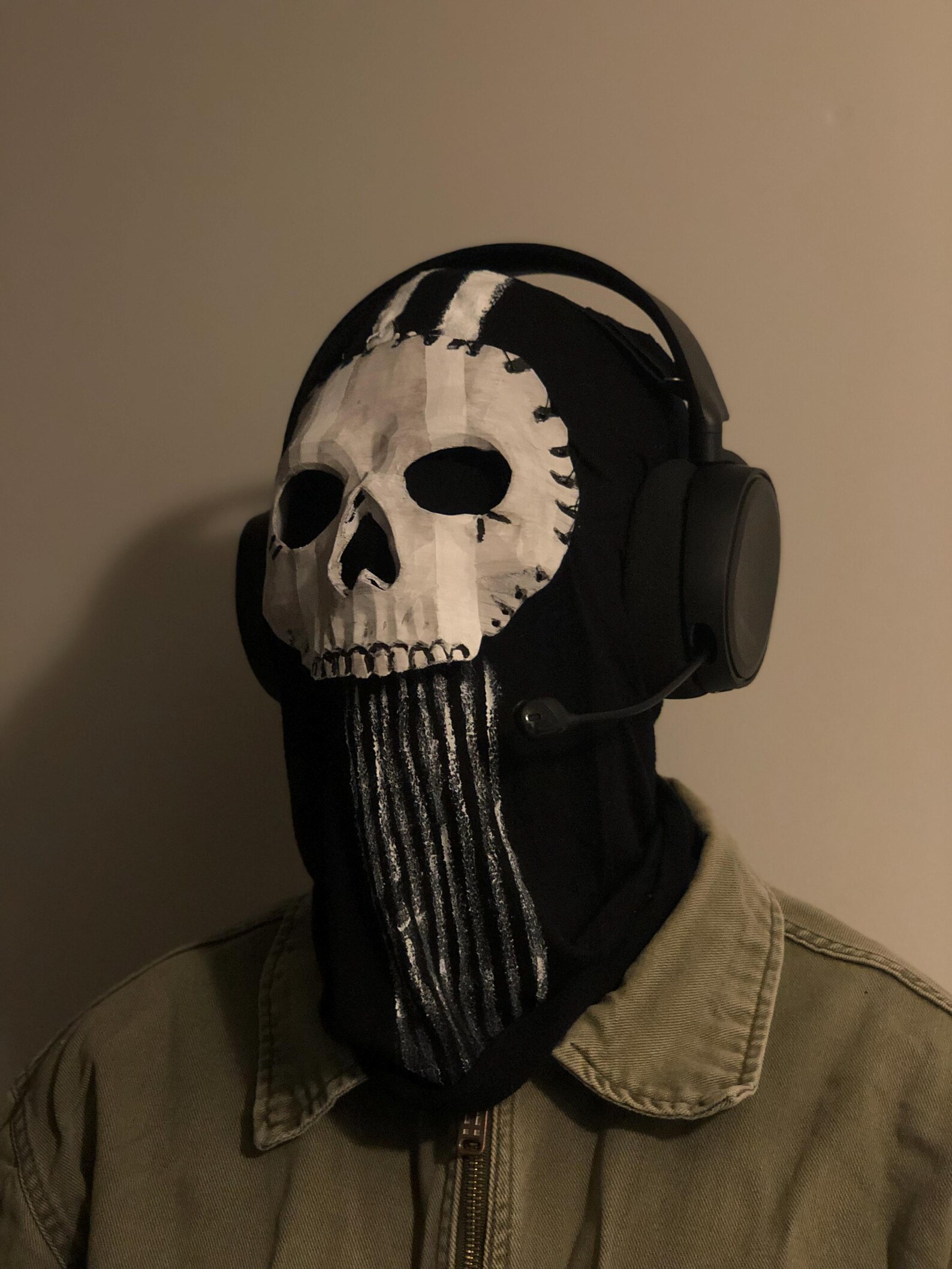 Ghost Mask Desert Cosplay-airsoft Tactical Skull-halloween Cosplay - Etsy