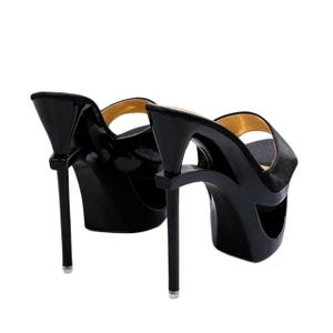 STYT Sky High Platform Heel, Cut Out Platform Heel, Designer Avant ...