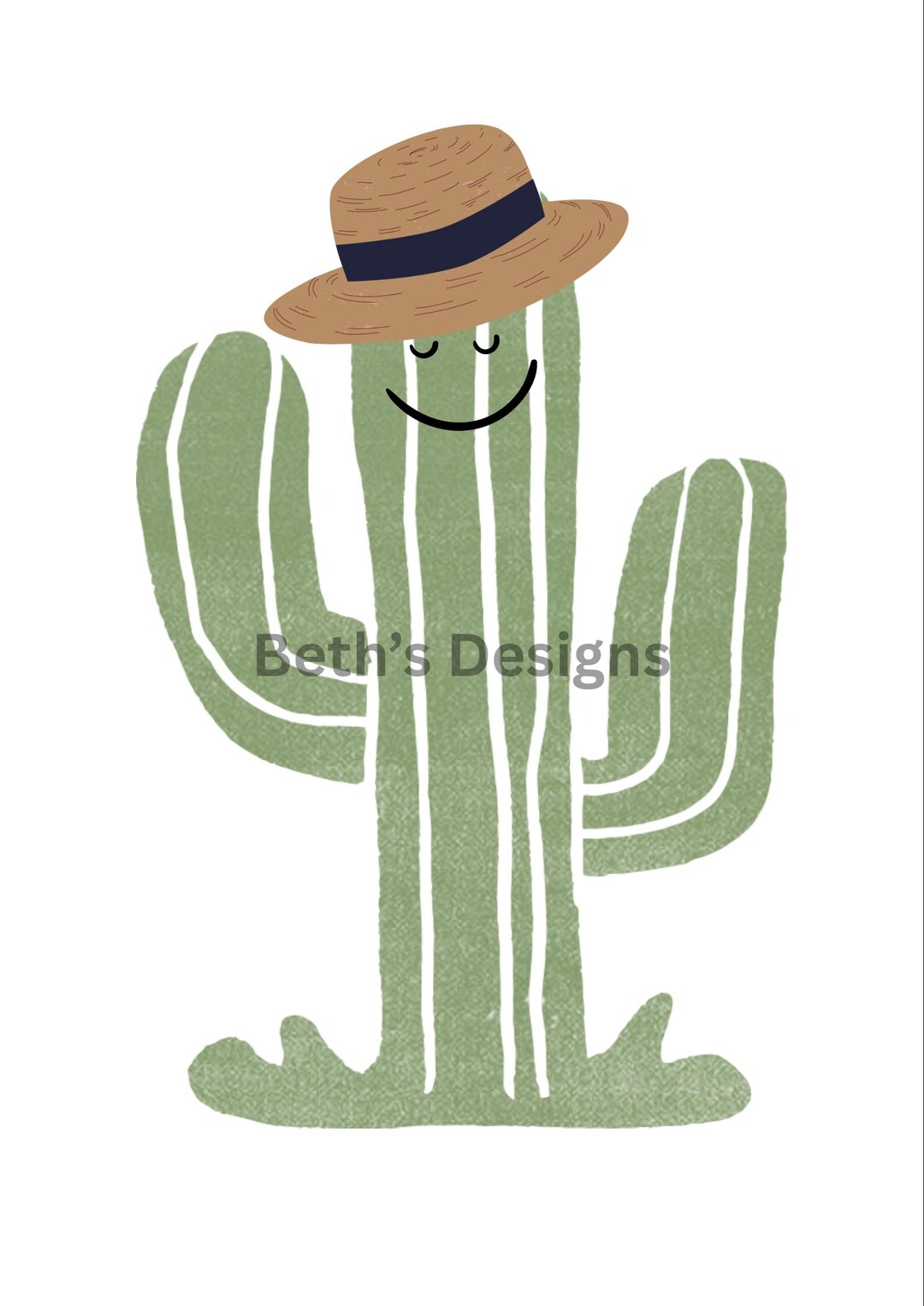 Cool Cactus Digital Print - Etsy