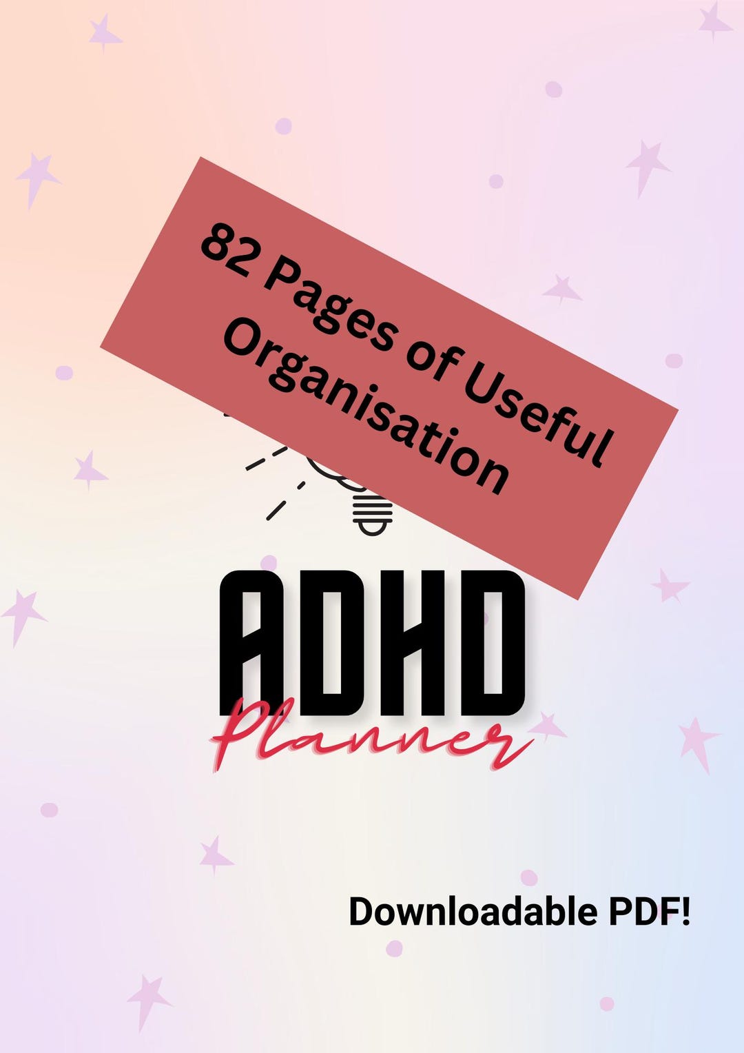 ADHD Designed Planner PDF | ADHD | Printable | Neurodiverse | Planner ...