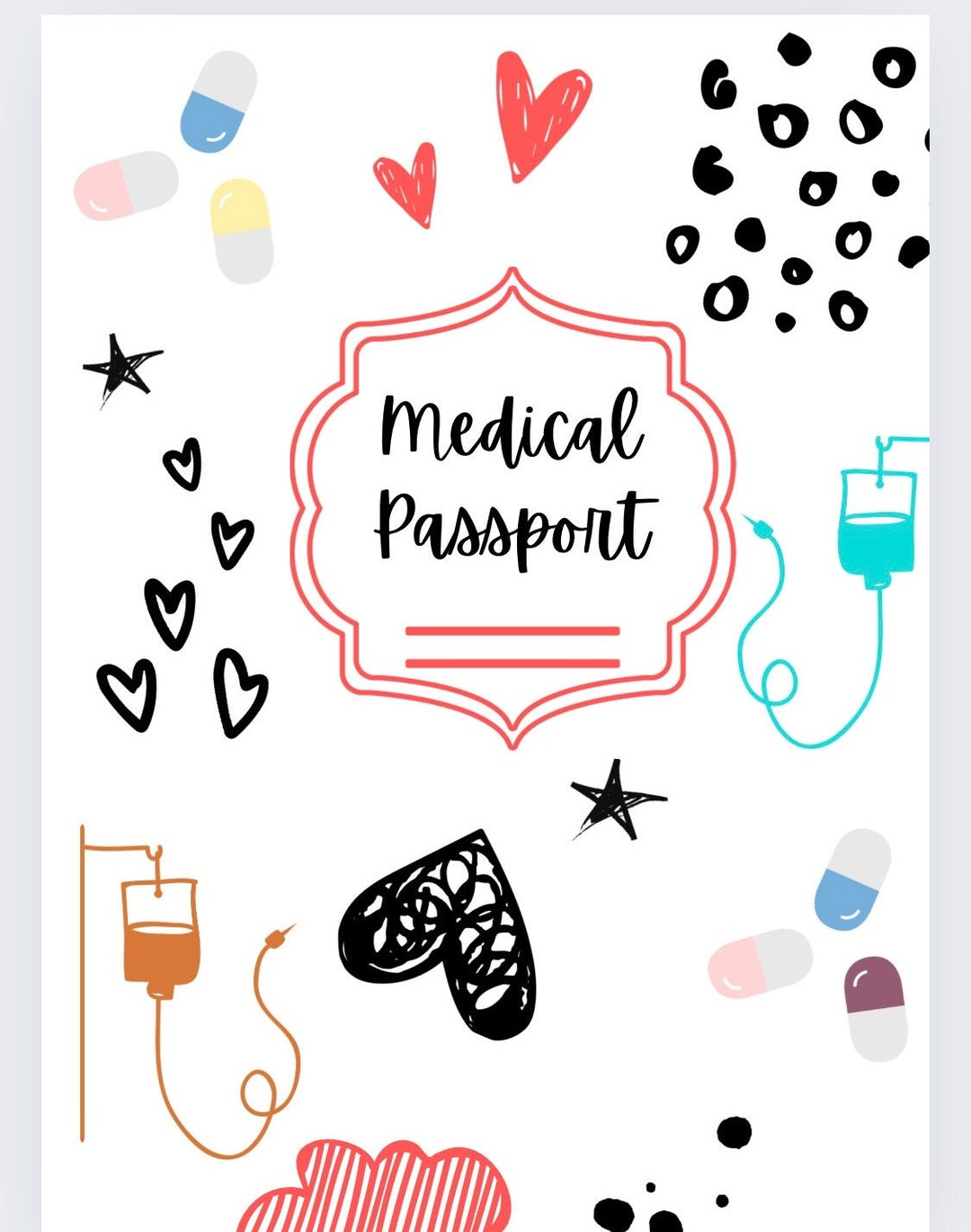 Medical Passport- Original Copy - Etsy