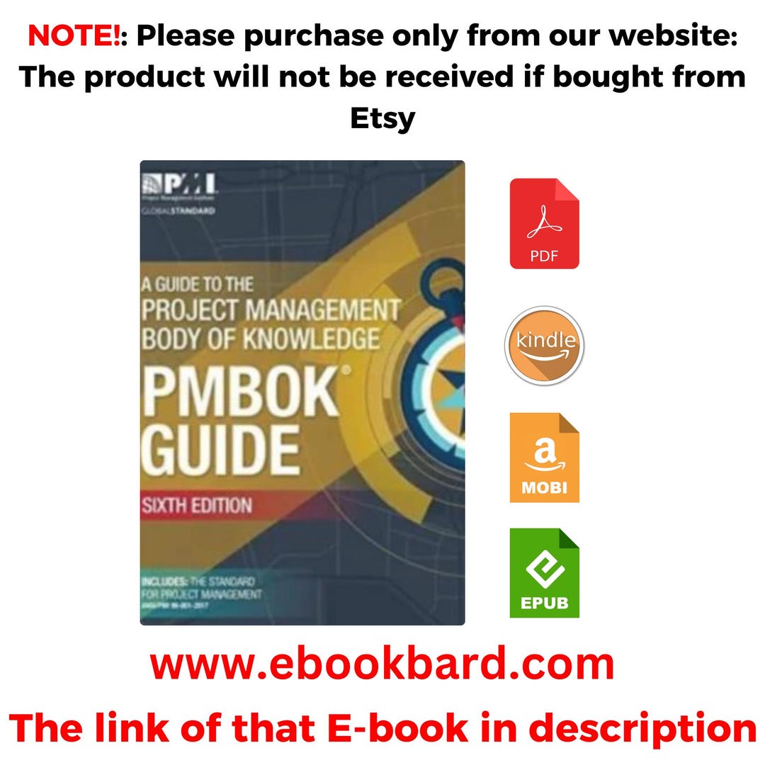A Guide to the Project Management Body of Knowledge PMBOK Guide Sixth ...