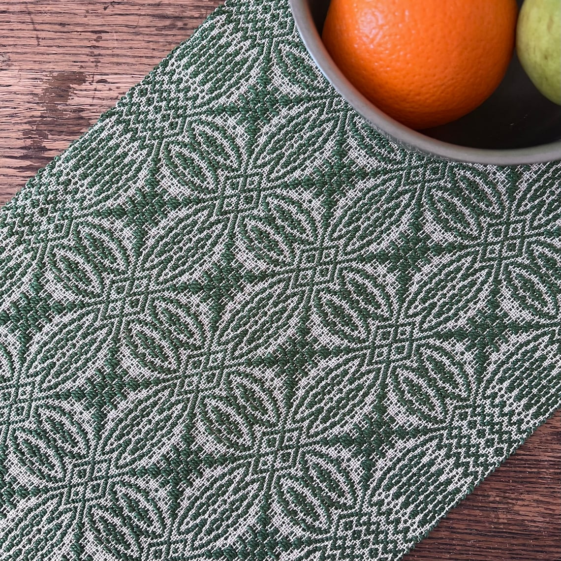 Mary Ann Ostrander Overshot Table Runner Weaving PATTERN. PDF Instant ...