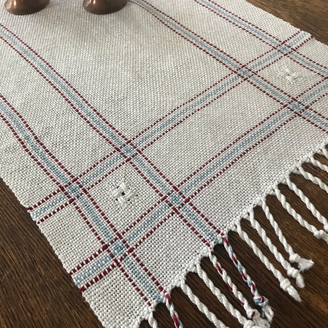 Lacy Windows Table Runner Weaving PATTERN. PDF Instant Download Pattern ...