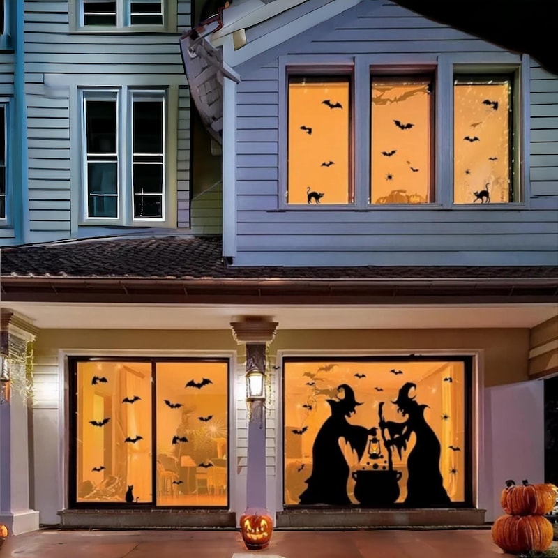 Halloween Window Decor - Etsy