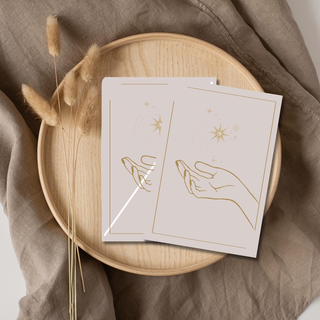 Yes or No Cards to Print Hands on Cards Yoga Consent Cards for Yoga ...