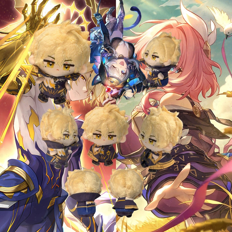 HSR Cyrene Plushie Hsr Cipher Plushie Phainon Plushie God Phainon Plush ...