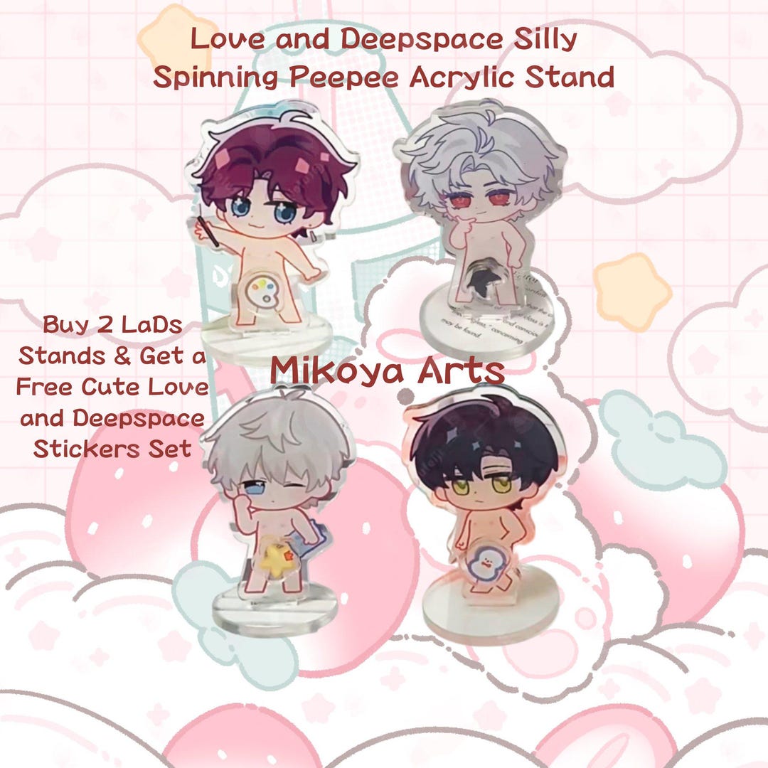 Love and Deepspace Silly Spinning Pipi Acrylic Stand Love and Deepspace ...
