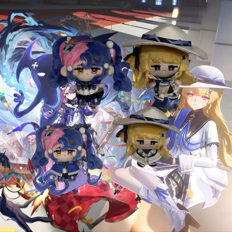Wuwa Phoebe Plushie Wuwa Roccia Plushie Phoebe Wuwa Plushie Roccia Wuwa ...