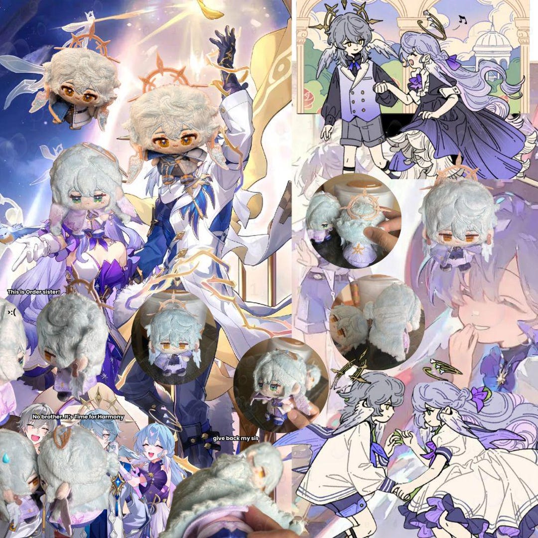 HSR Sunday Plushie Honkai Star Rail Sunday Plush Doll Sunday Hsr ...