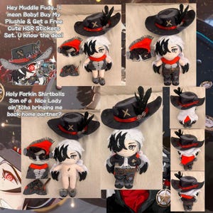 HSR Boothill Plushie 10inch (26cm) Honkai Star Rail Boothill Plush Doll ...