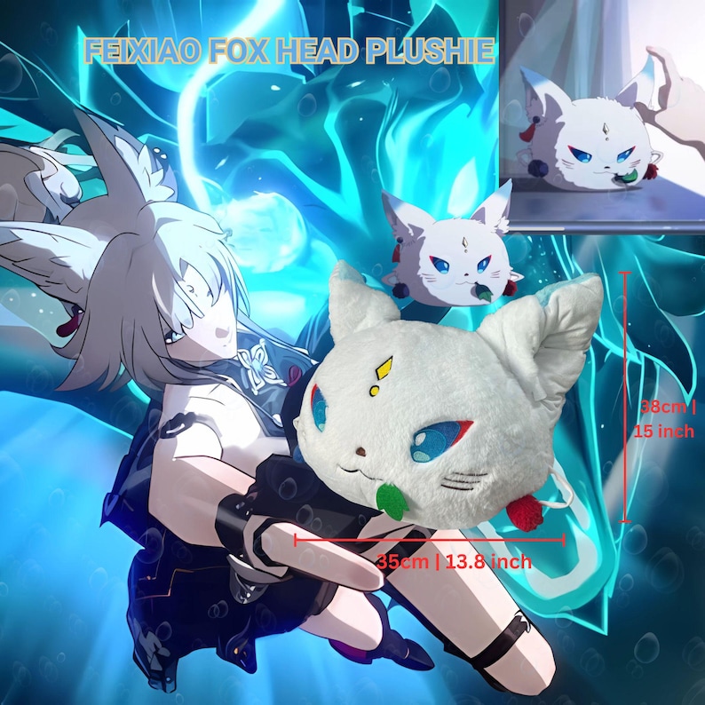 HSR Feixiao Plushie Honkai Star Rail Plushie Honkai Star Rail Feixiao ...