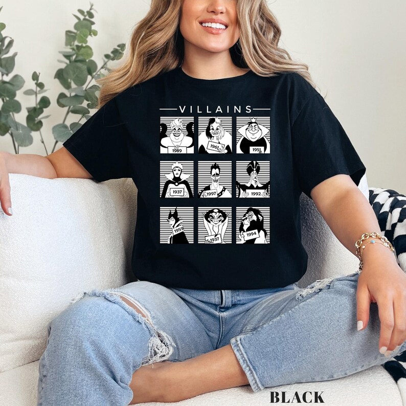 Villains Shirt, Disney Villains, Witch Shirt, Villains, Disney Shirt ...
