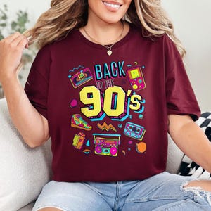 Vintage Back to 90'S Shirt, 90S Party Shirt, 90S Trip Shirt, 90S Group ...