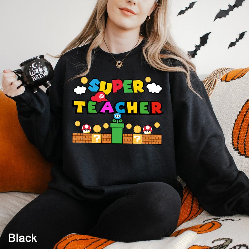 Super Mario Sweatshirt, Mario Mom Dad Bro Sis Shirt, Mario Shirts ...