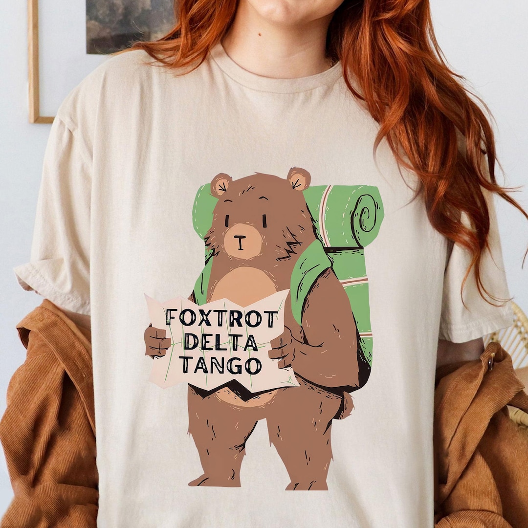 FDT Resist Bear Design PNG, Foxtrot Delta Tango Anti Trump PNG ...