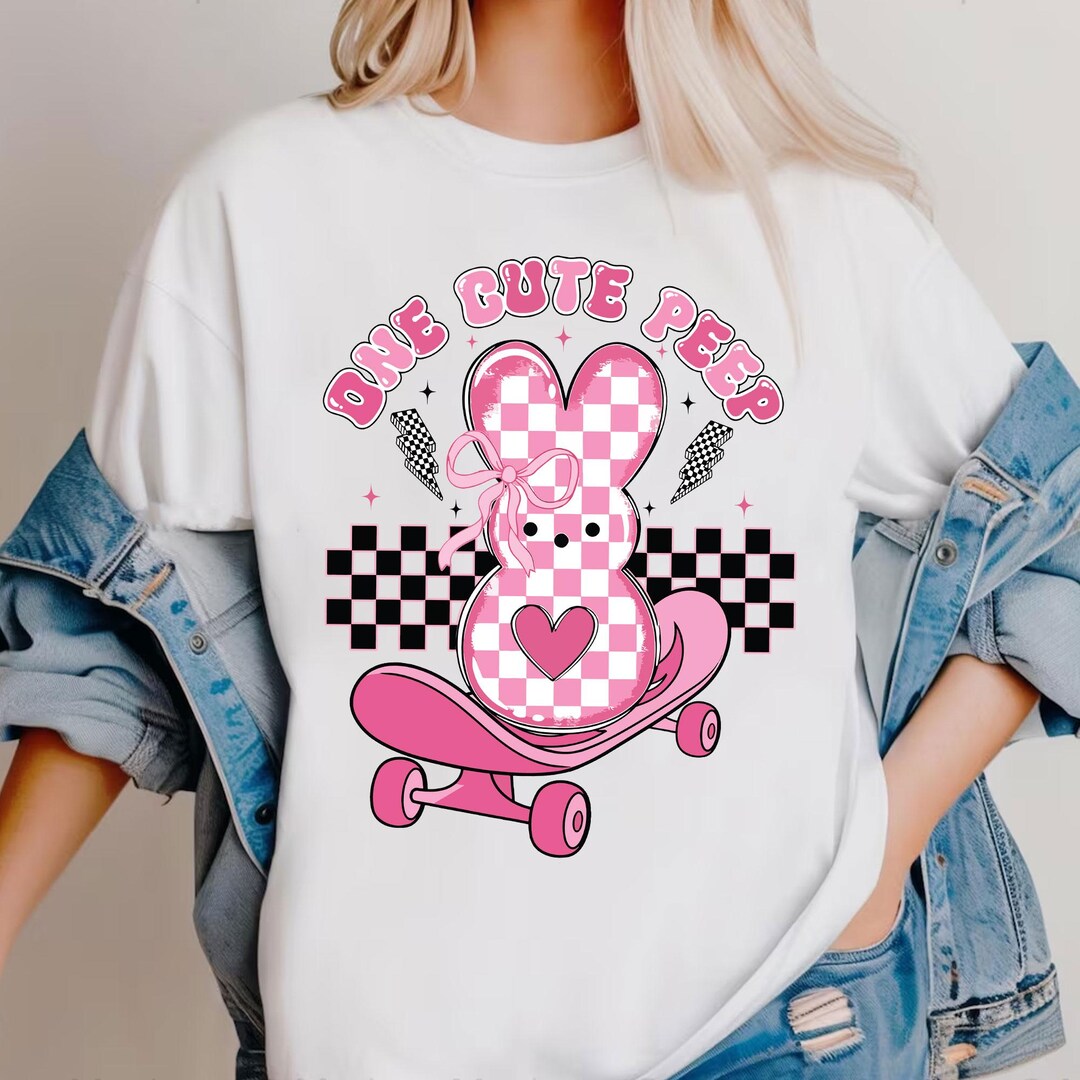One Cool Peep PNG, Cute Peeps Easter PNG, Boys and Girls Easter Design ...