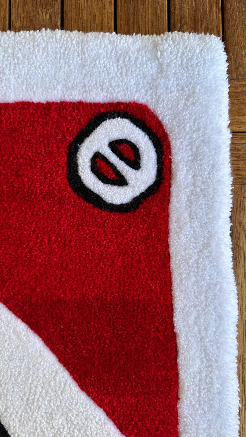 Uno Reverse Card Tufted Rug | Playful Game-inspired Decor | Handmade - Etsy