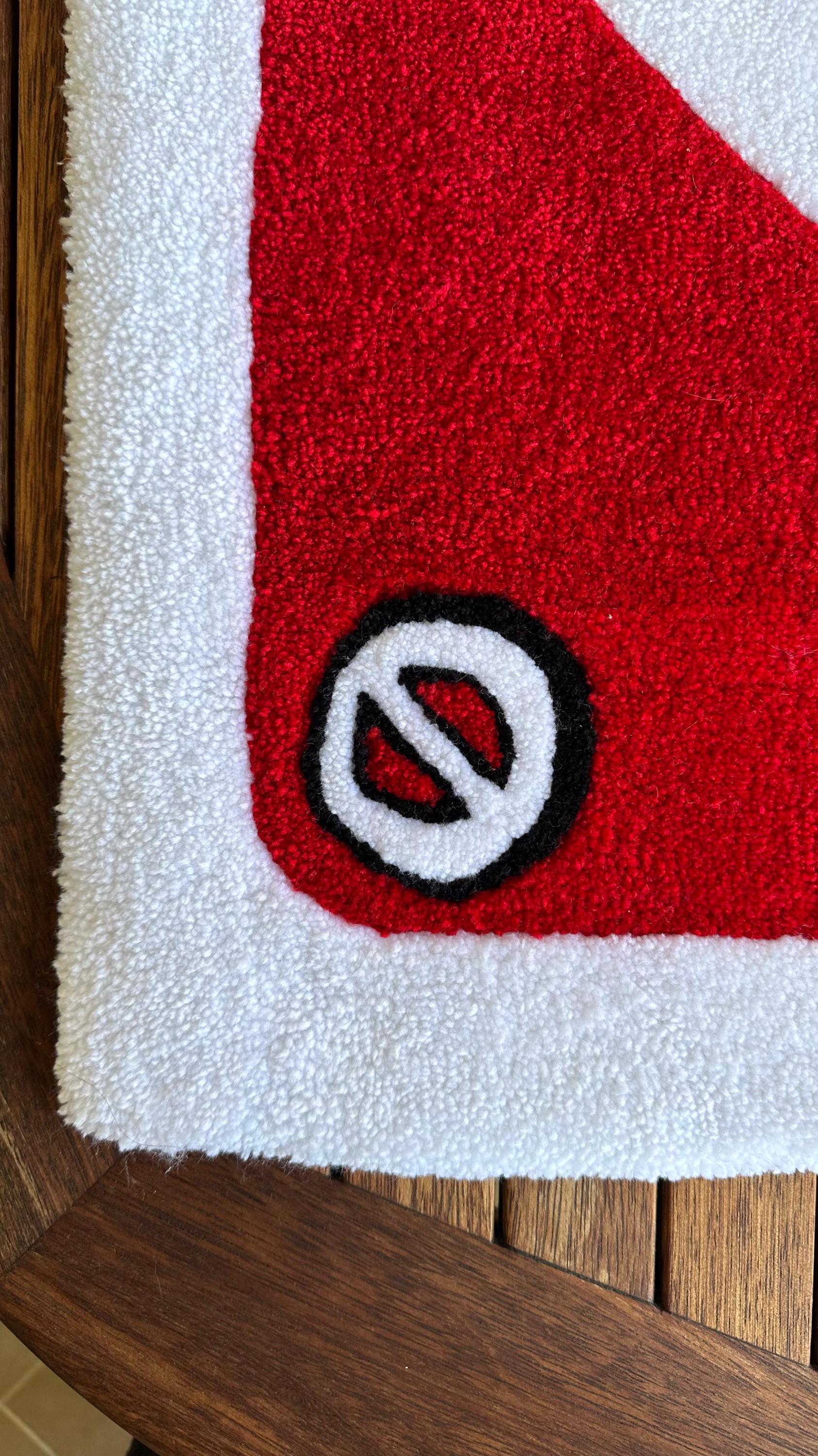 Uno Reverse Card Tufted Rug Playful Game-inspired Decor Handmade - Etsy