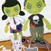Printable PDF - Zombie Paper Dolls - Etsy
