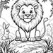 100 - Kids Animal Coloring Pages - Etsy