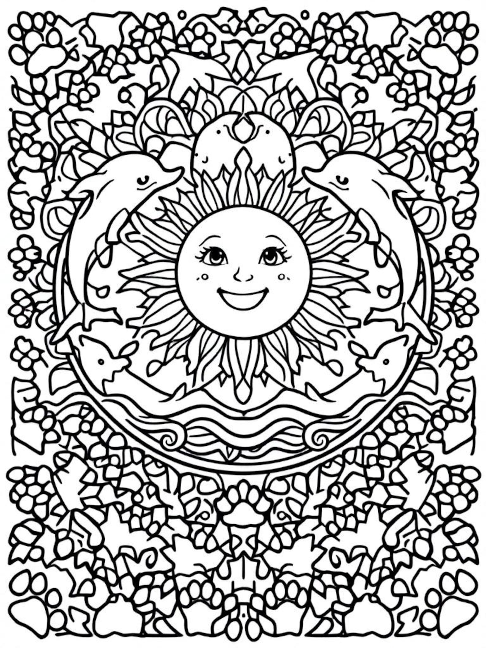 Mandala 20 Coloring Pages Downloadable - Etsy