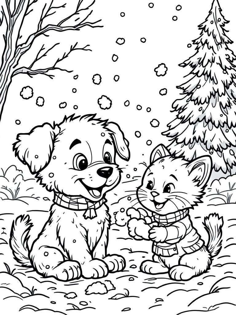 100 - Kids Animal Coloring Pages - Etsy