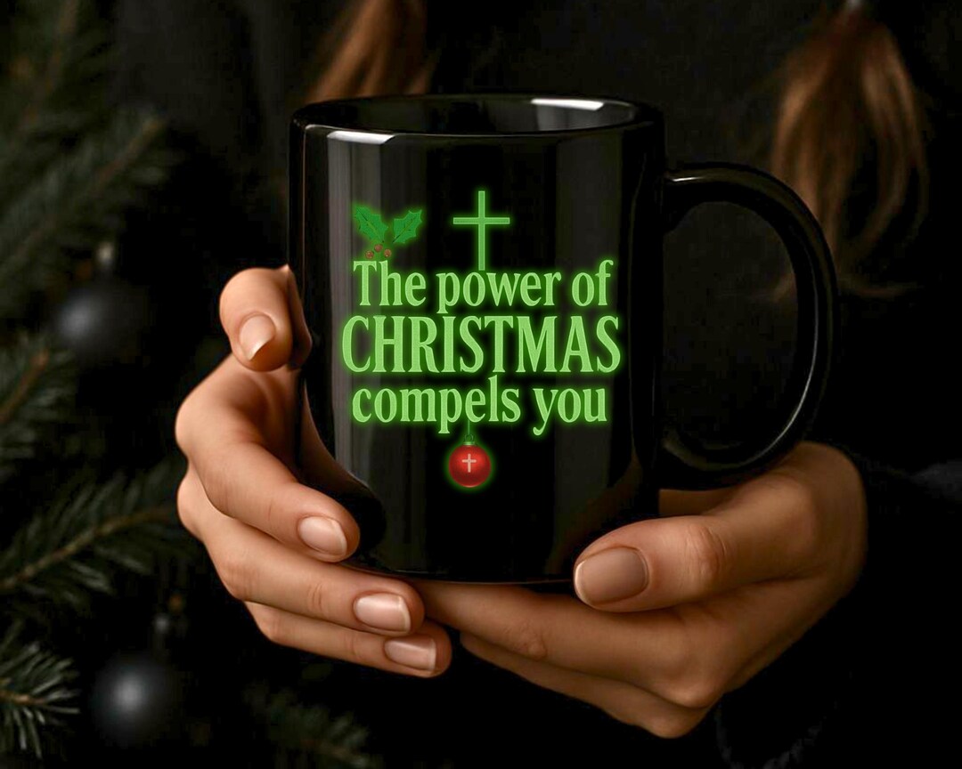 Exorcist Horror Christmas Mug – Funny Spooky Holiday Coffee Cup ...