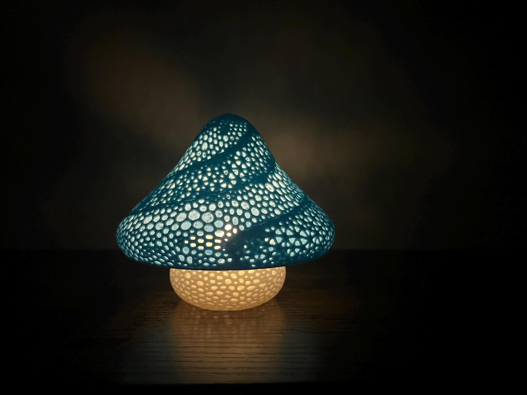 Stumpy Mushroom Lamp LED Tea Light Holder - Etsy