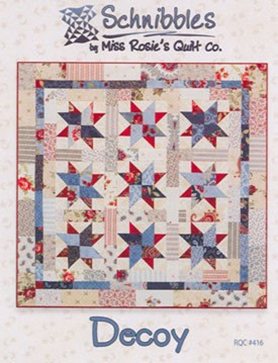 Items similar to Schnibbles Decoy Charm Pack Quilt Pattern on Etsy