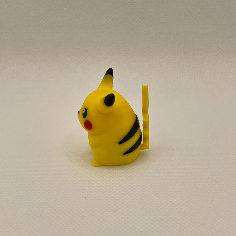 Cute Pikachu Figurine 3D Printed Tiny Pokemon Pokemon Gifts Pokemon ...