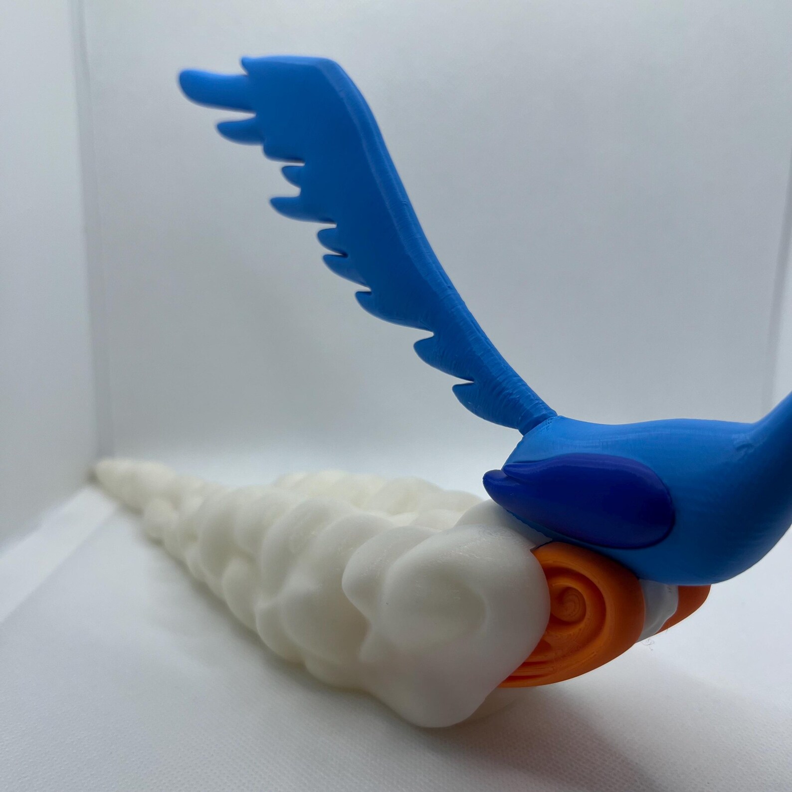 Cute Road Runner Figure | 3D Printed Road Runner Figure | Huge 40cm ...