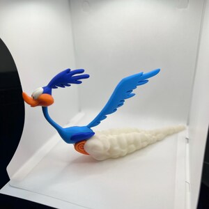 Cute Road Runner Figure | 3D Printed Road Runner Figure | Huge 40cm ...