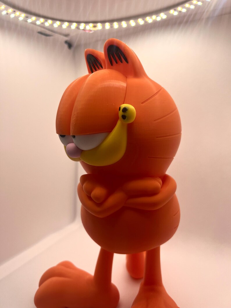 Cute Garfield Figure | 3D Printed Garfield Figure | Huge 25cm ...