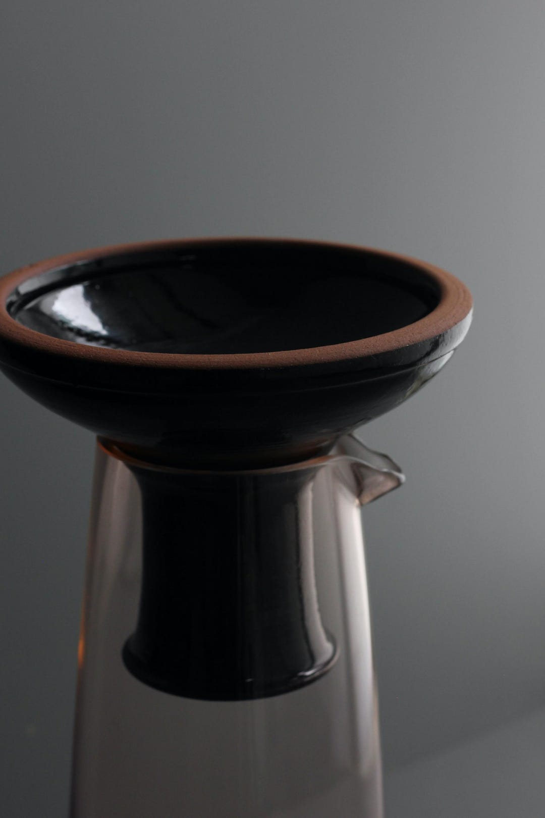 Black Ceramic Funnel, Terracotta Funnel, Funnel for the Kitchen - Etsy