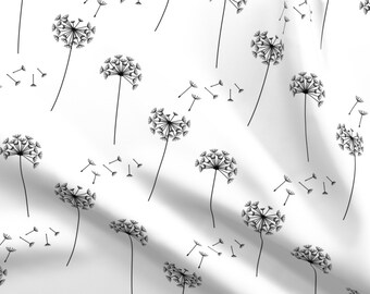 Dandelion fabric | Etsy