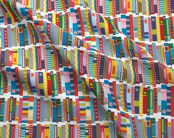 Library book fabric | Etsy