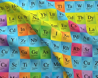 Science fabric | Etsy